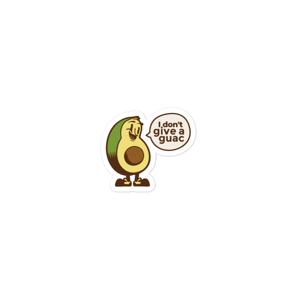 Avocado Sticker - Wordy Apparel
